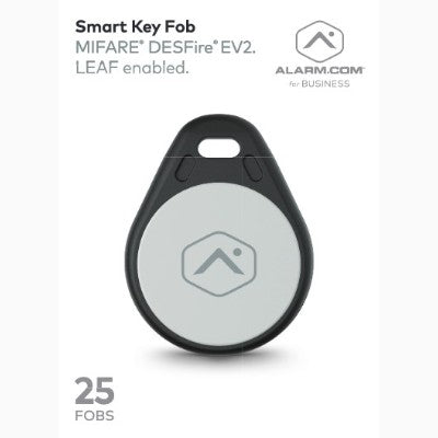 Alarm.com EV3 8KB Smart Key Fob Credential with Printed Logo (Pack of ...