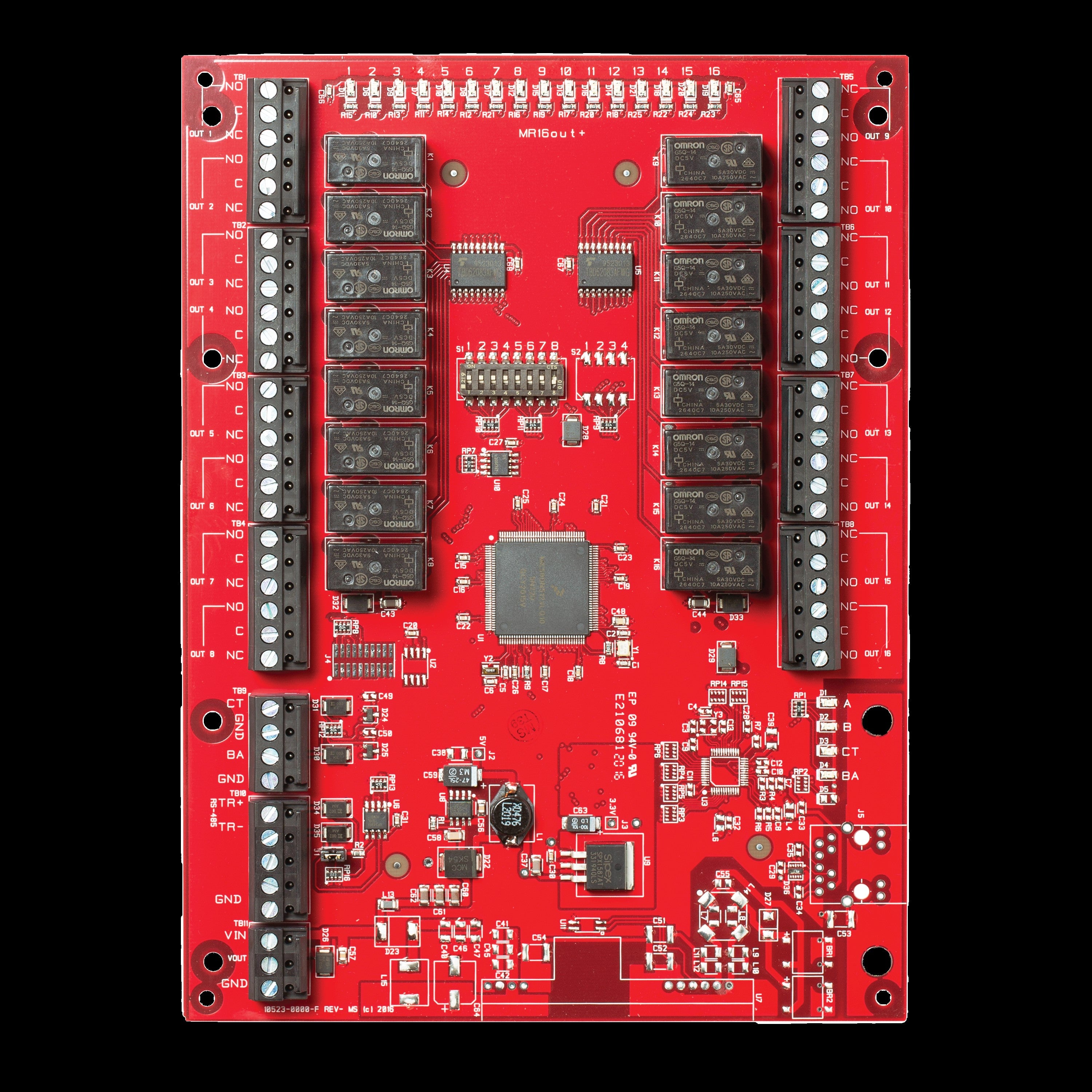 16 Relay Output Control Module – Series 3 – Worth Fire & Security